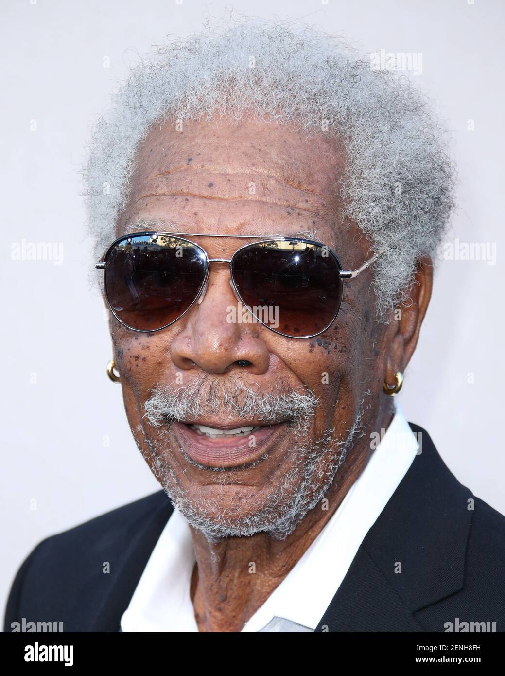 WESTWOOD, LOS ANGELES, CALIFORNIA, USA - AUGUST 20: Actor Morgan ...