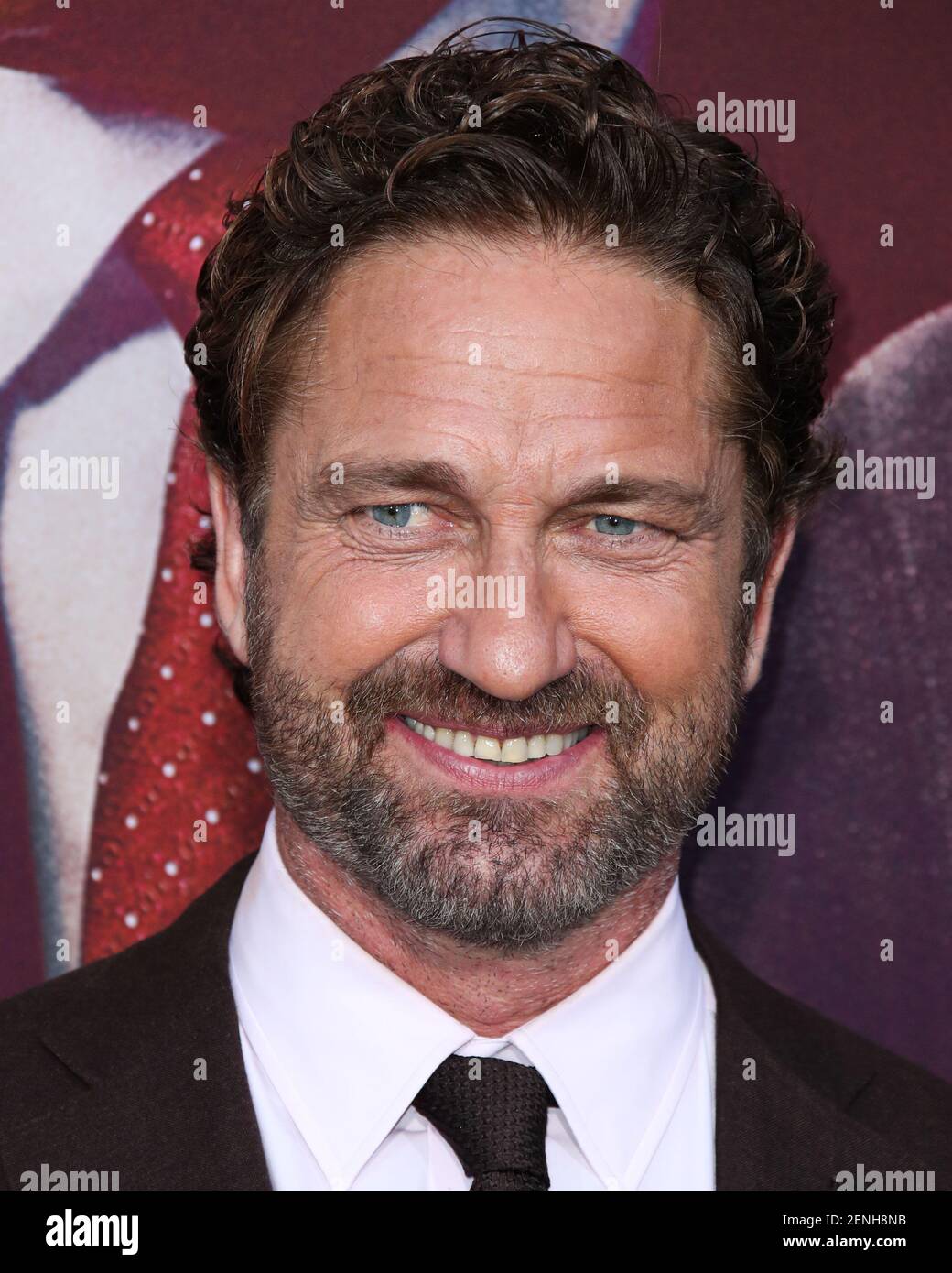 WESTWOOD, LOS ANGELES, CALIFORNIA, USA - AUGUST 20: Actor Gerard Butler ...