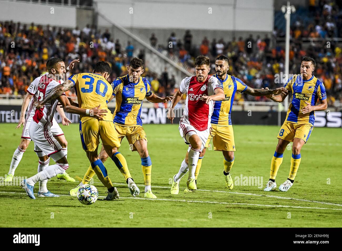 NICOSIA , 20-08-2019 , GSP Stadium , Champions League playoff, season ...
