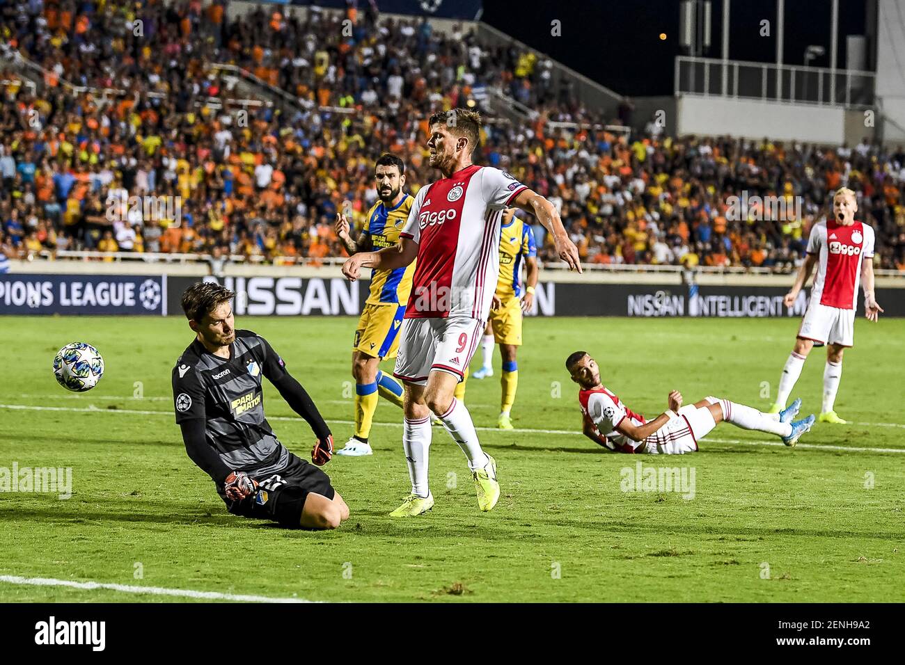 NICOSIA , 20-08-2019 , GSP Stadium , Champions League playoff, season ...