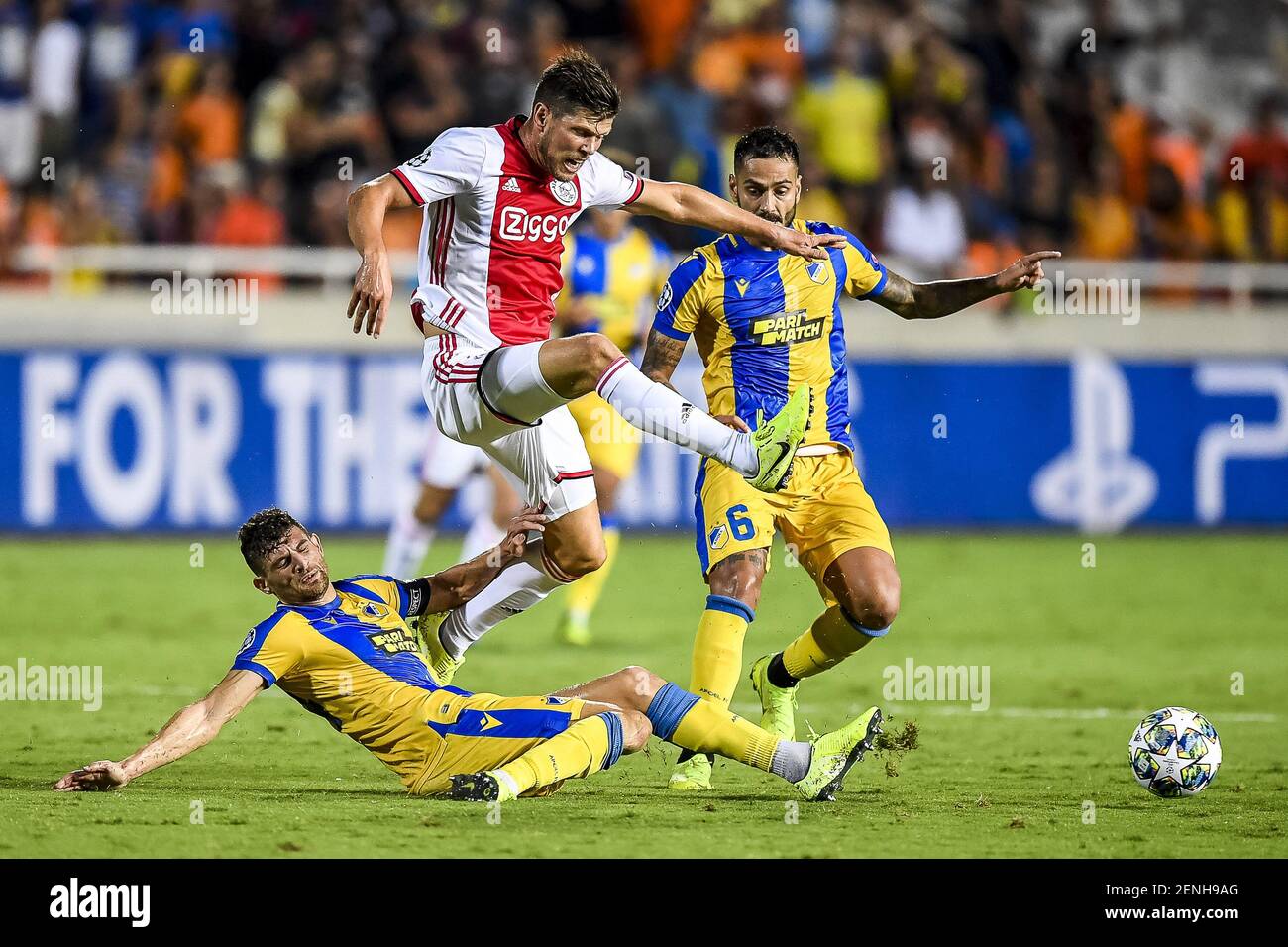 NICOSIA , 20-08-2019 , GSP Stadium , Champions League playoff, season ...
