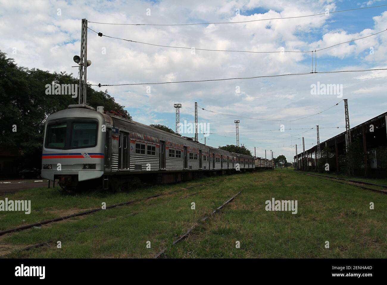 Campinas, Brazil. 26 Feb 2021: The Intercidades Train (TIC) project ...
