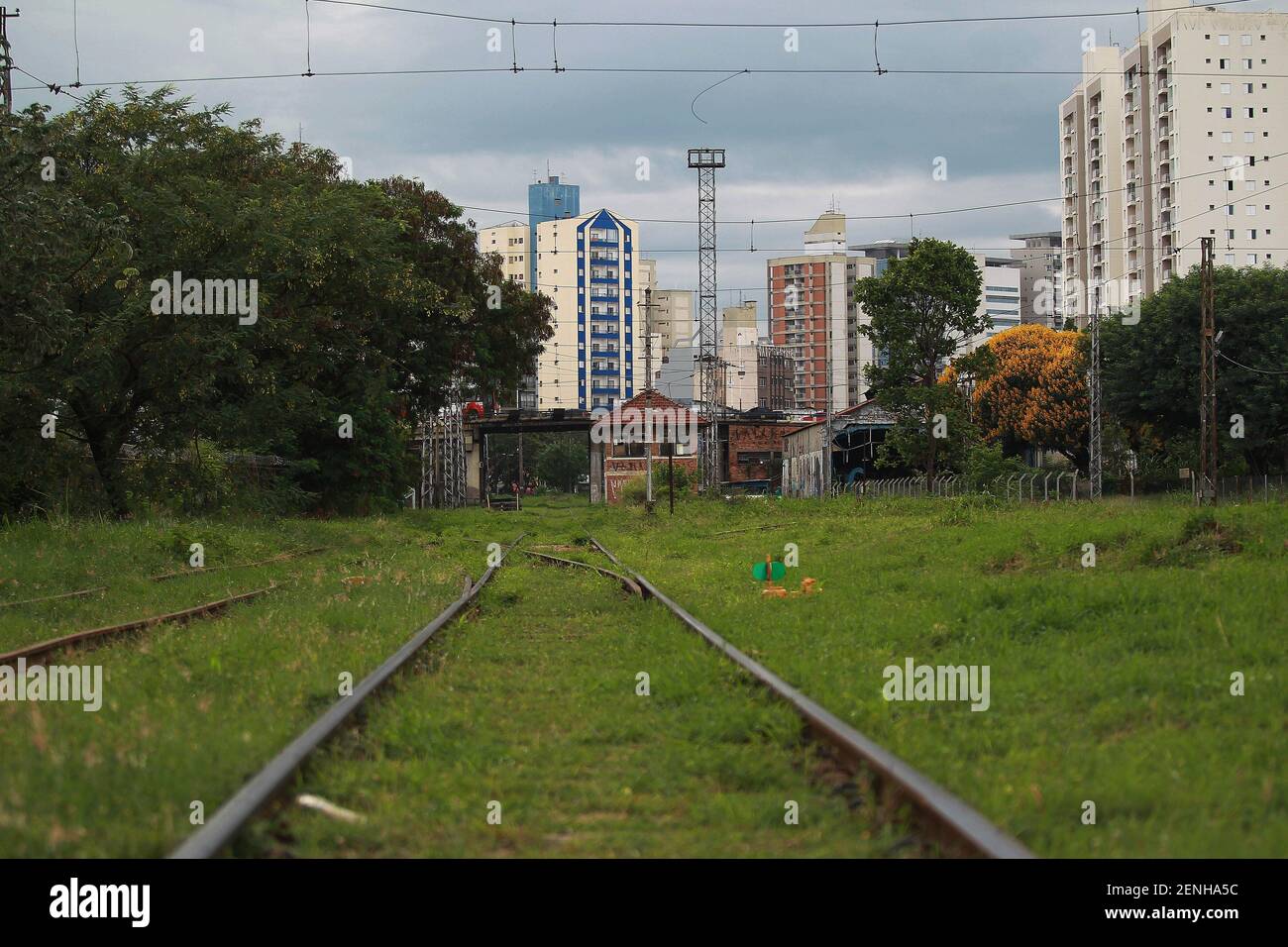 Campinas, Brazil. 26 Feb 2021: The Intercidades Train (TIC) project ...