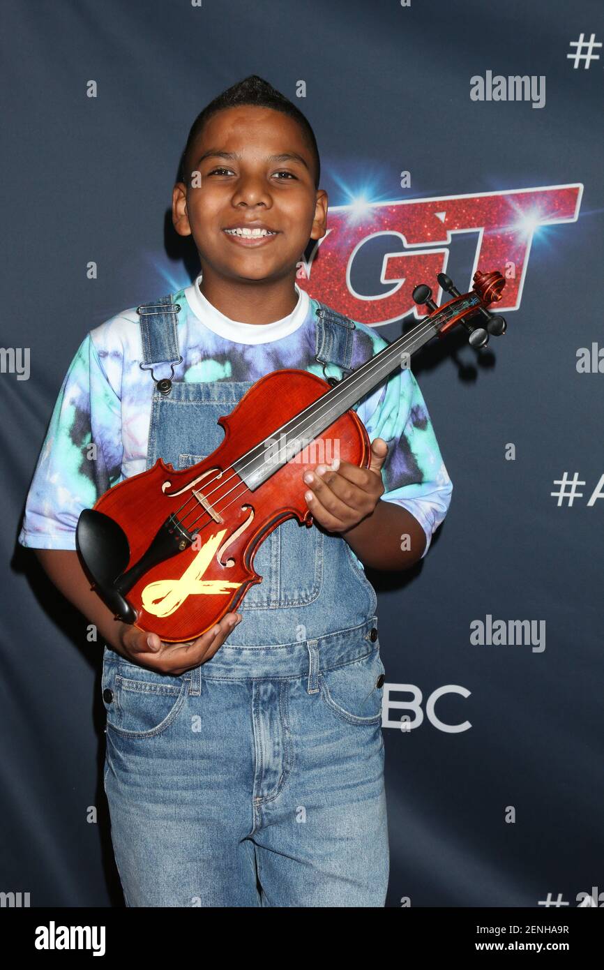 LOS ANGELES - AUG 20: Tyler Butler-Figueroa at the "America's Got ...