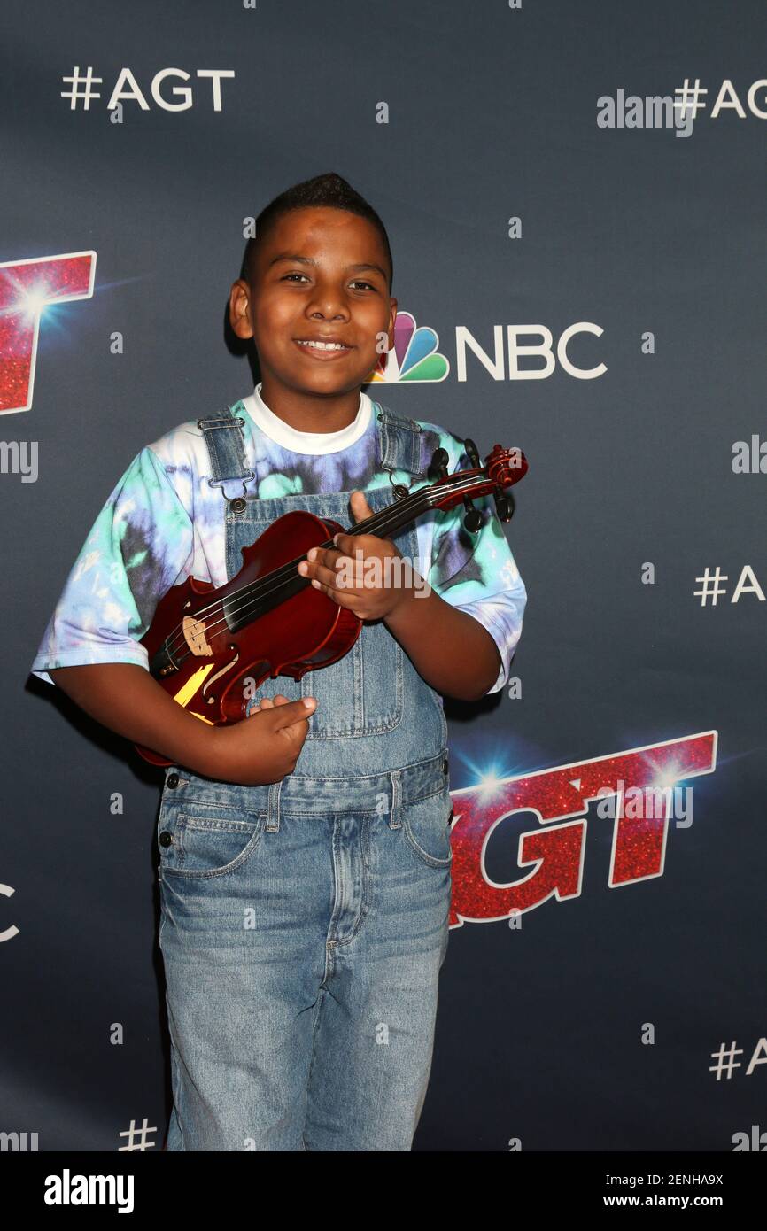 LOS ANGELES - AUG 20: Tyler Butler-Figueroa at the "America's Got ...