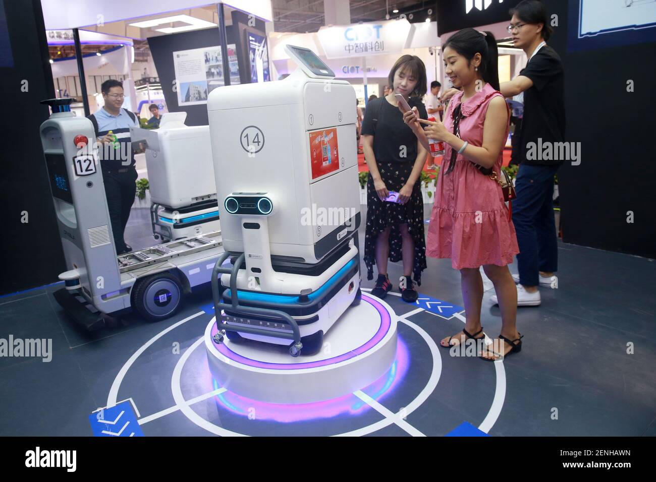 Beijing,CHINA-World robot conference 2019 opens at Yichuang ...