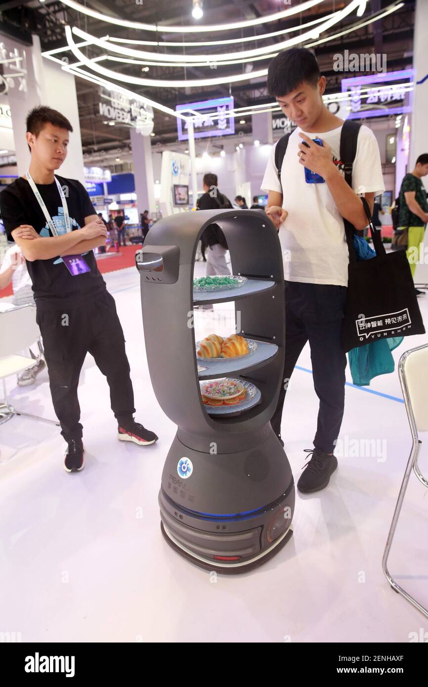 Beijing,CHINA-World robot conference 2019 opens at Yichuang ...