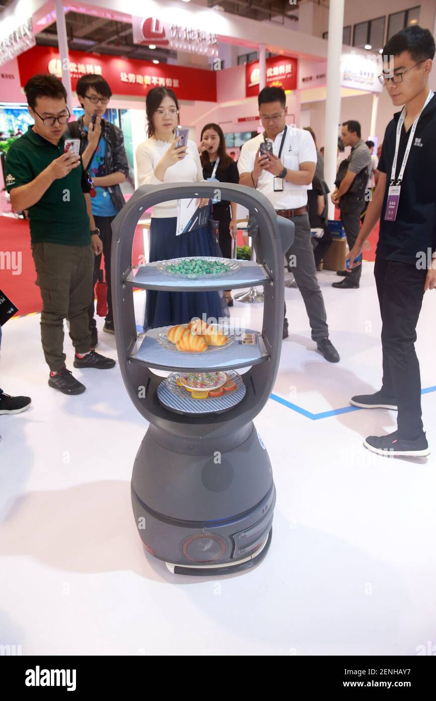 Beijing,CHINA-World robot conference 2019 opens at Yichuang ...