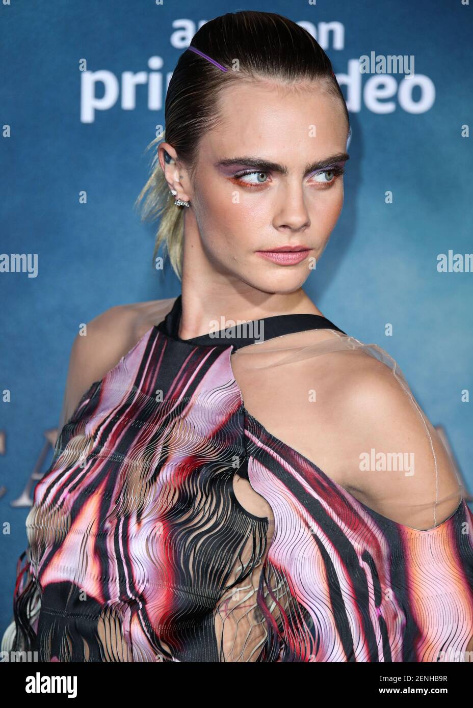 HOLLYWOOD, LOS ANGELES, CALIFORNIA, USA - AUGUST 21: Actress/model Cara ...