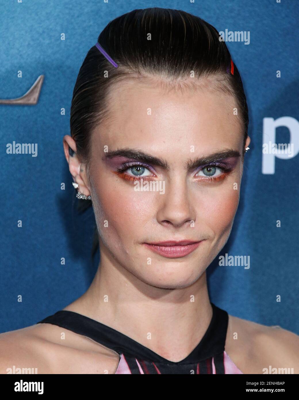 HOLLYWOOD, LOS ANGELES, CALIFORNIA, USA - AUGUST 21: Actress/model Cara ...