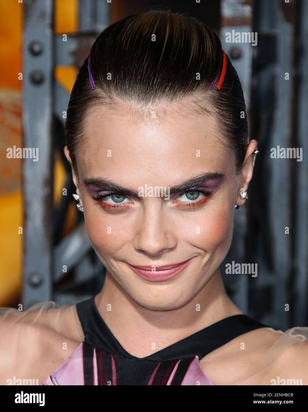 HOLLYWOOD, LOS ANGELES, CALIFORNIA, USA - AUGUST 21: Actress/model Cara ...