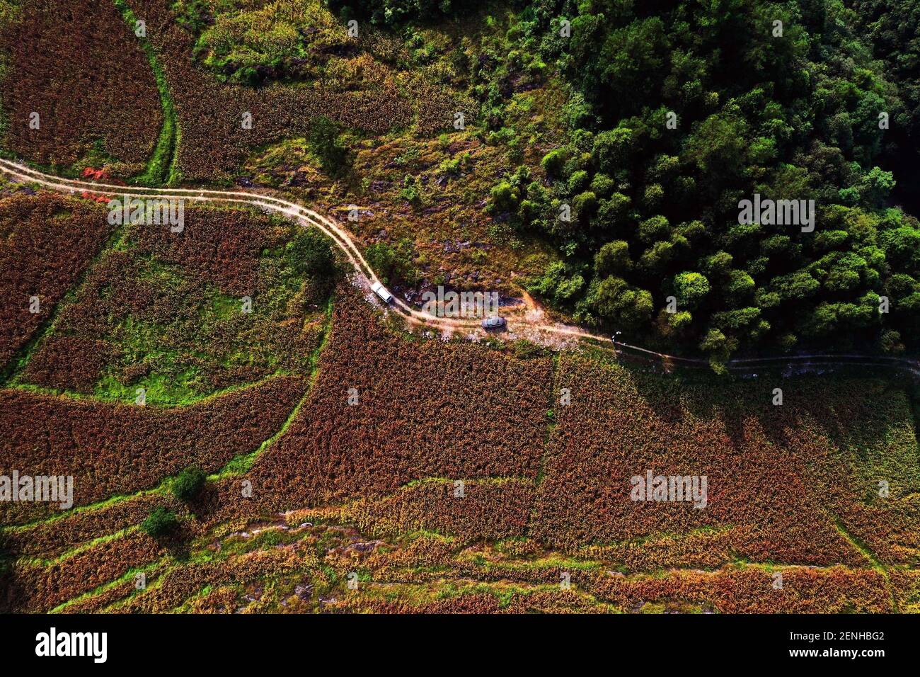 Chongqing,CHINA-Baishahe village, Huangjia town, Pengshui miao tujia ...