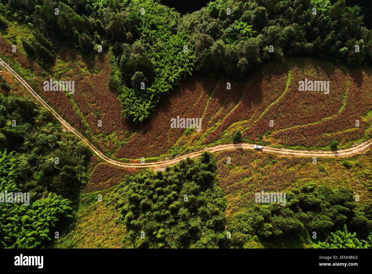 Chongqing,CHINA-Baishahe village, Huangjia town, Pengshui miao tujia ...