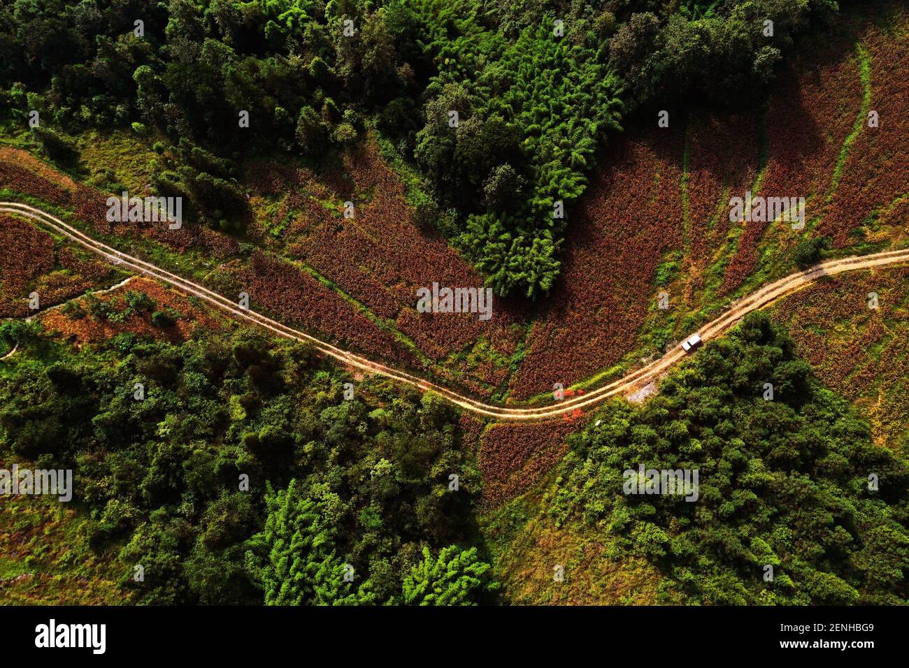 Chongqing,CHINA-Baishahe village, Huangjia town, Pengshui miao tujia ...
