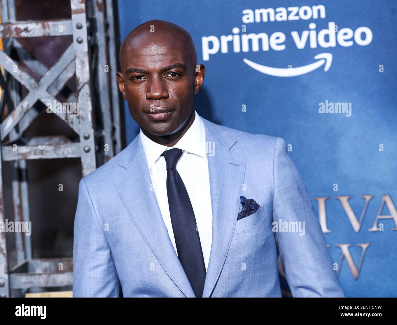 HOLLYWOOD, LOS ANGELES, CALIFORNIA, USA - AUGUST 21: Actor David Gyasi ...