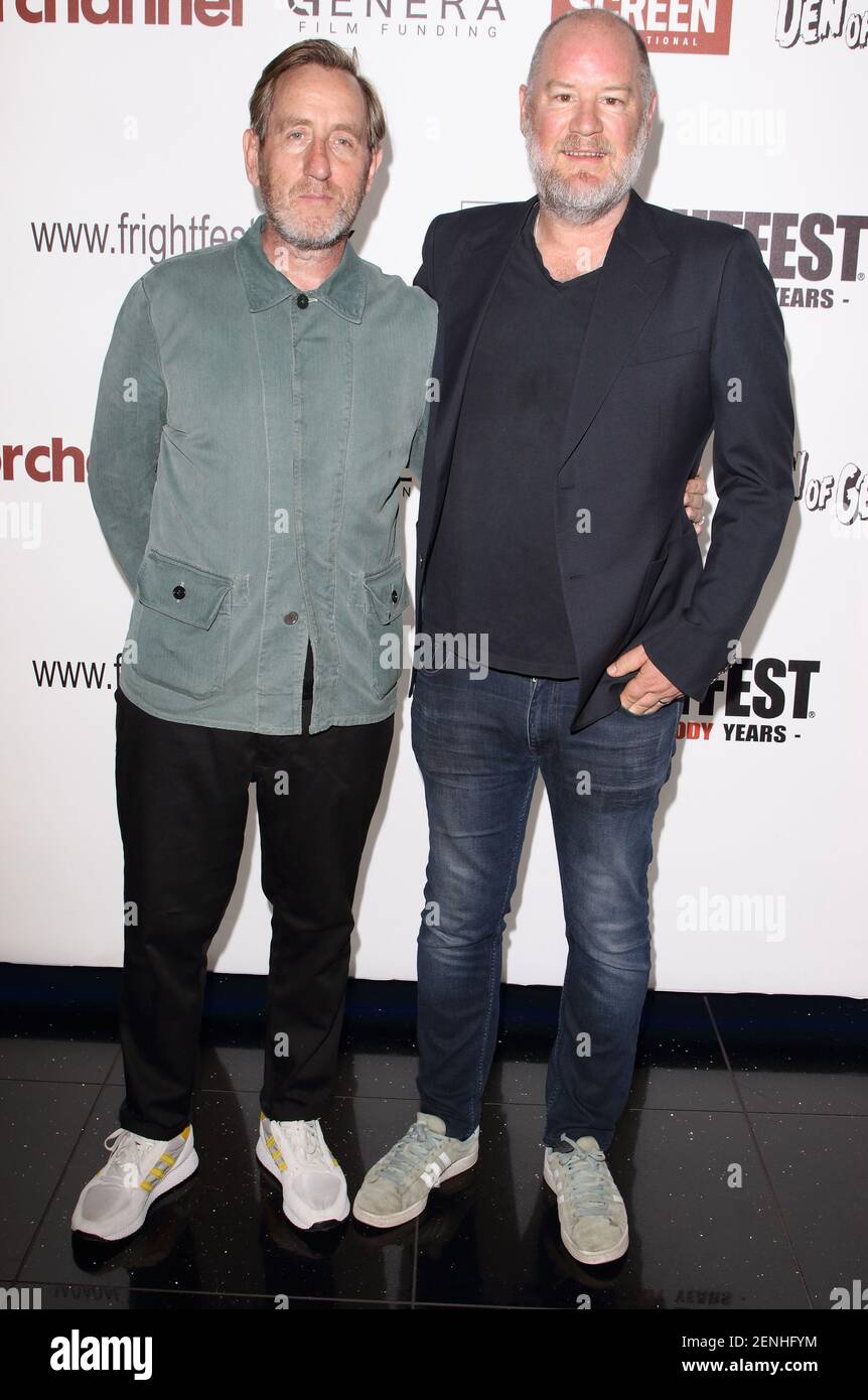 Lead actor Michael Smiley and Director Ant Timpson attend the screening ...