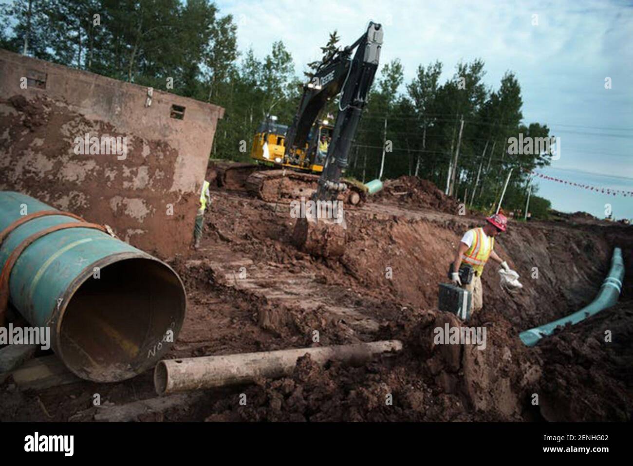 Enbridge has received the green light to reroute a 10-mile stretch of its "Line 4" crude oil ...