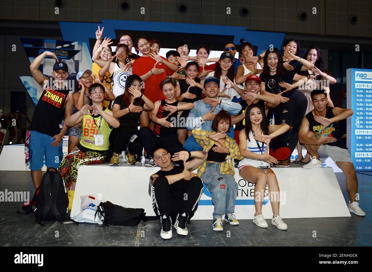 Shanghai,CHINA-FIBOCHINA2019 international fitness and healthy ...