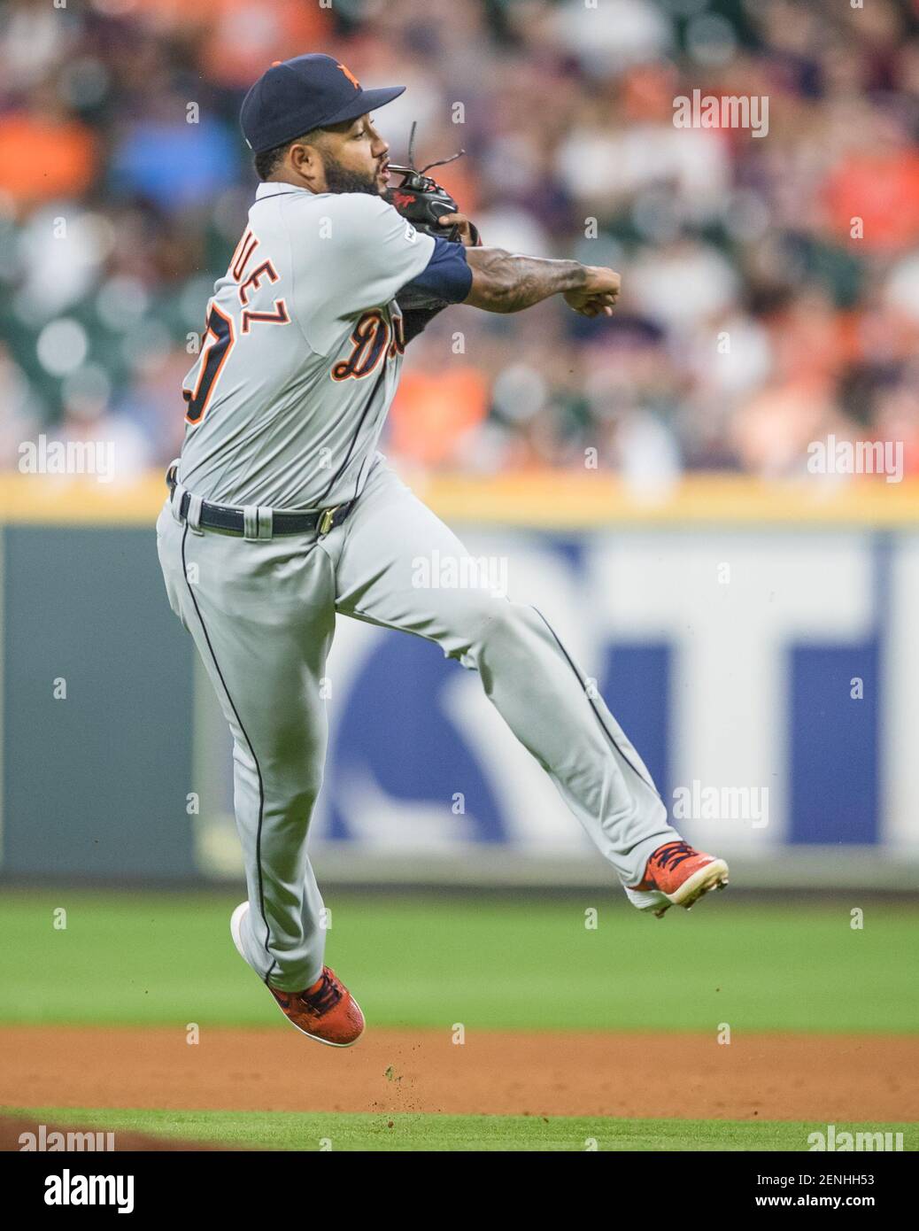 August 22, 2019: Detroit Tigers second baseman Ronny Rodriguez (60 ...