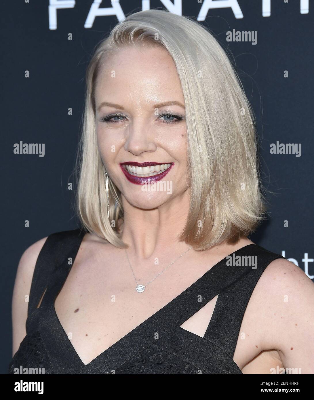 Theresa Ireland arrives at THE FANATIC Los Angeles Premiere held at the ...