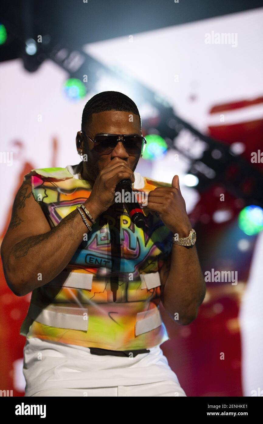 Nelly performs live at the Austin 360 Amphitheater, Circuit of The ...