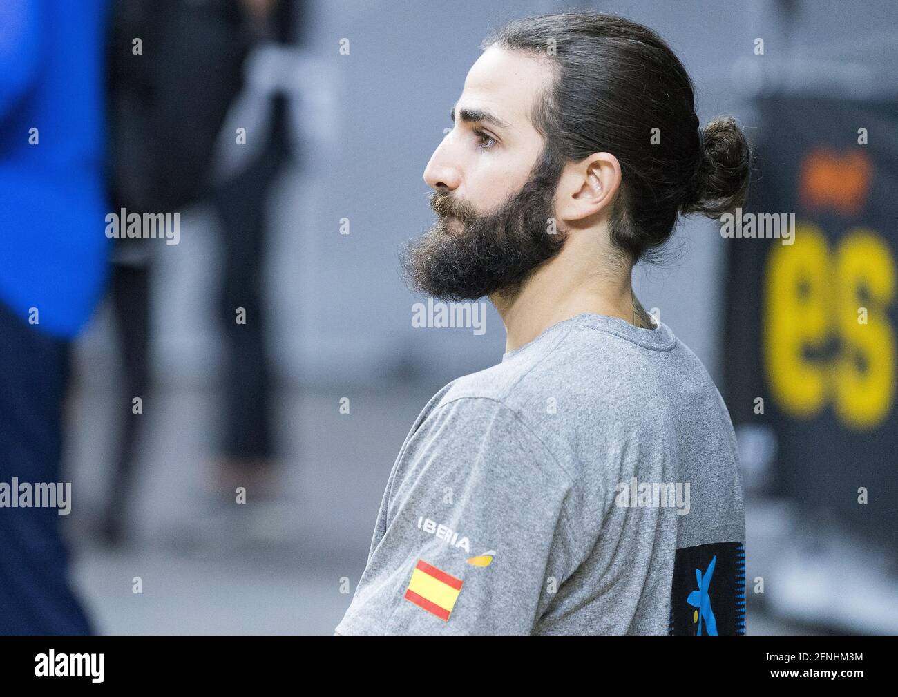 Ricky Rubio before Spain vs Dominican Republic friendly match in Madrid ...
