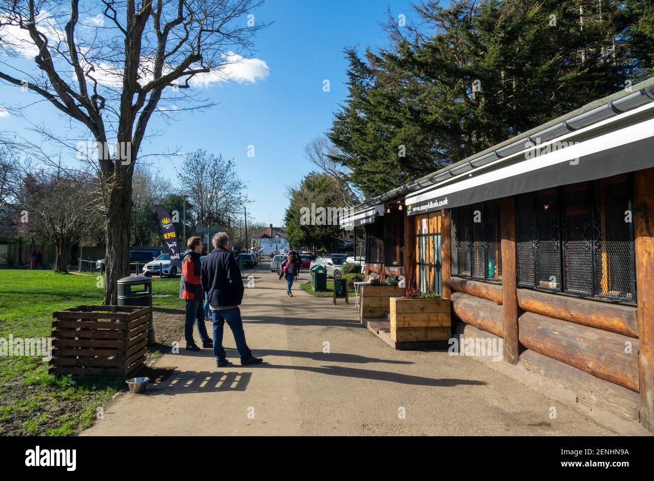 Sunny hill park, hendon hi-res stock photography and images - Alamy
