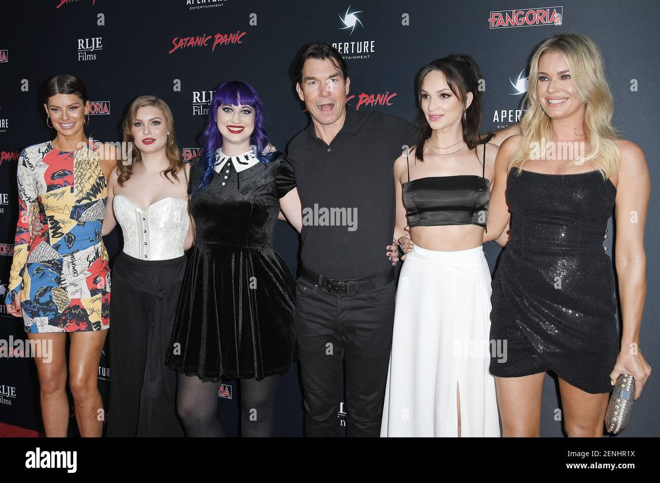 (L-R) Hannah Stocking, Hayley Griffith, Chelsea Stardust, Jerry O ...