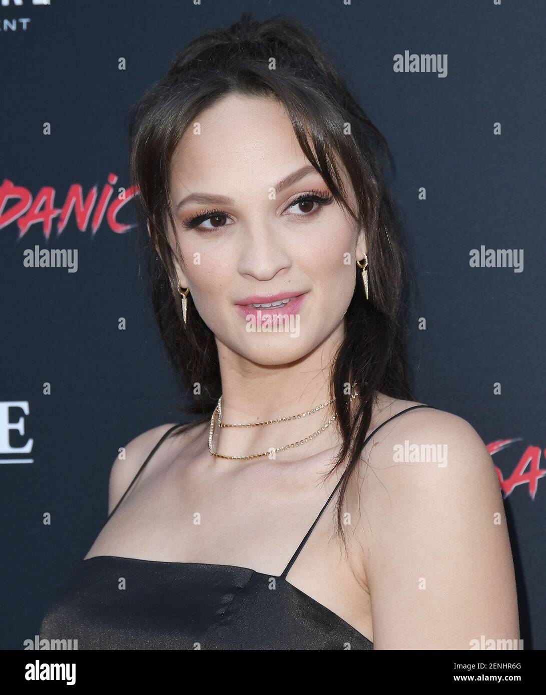 Ruby Modine arrives at the SATANIC PANIC Los Angeles Premiere held at ...