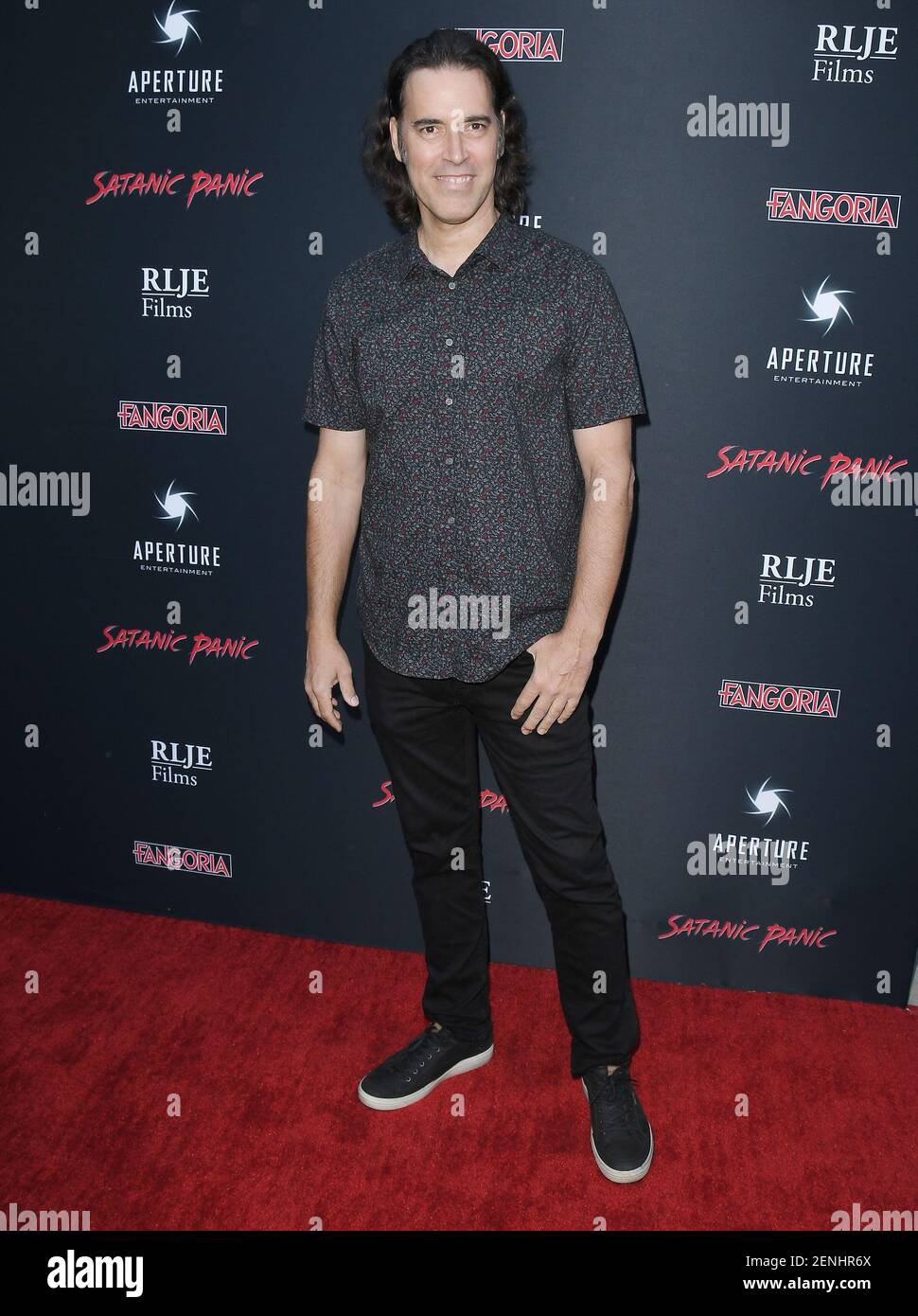 Jeff Daniel Phillips arrives at the SATANIC PANIC Los Angeles Premiere ...