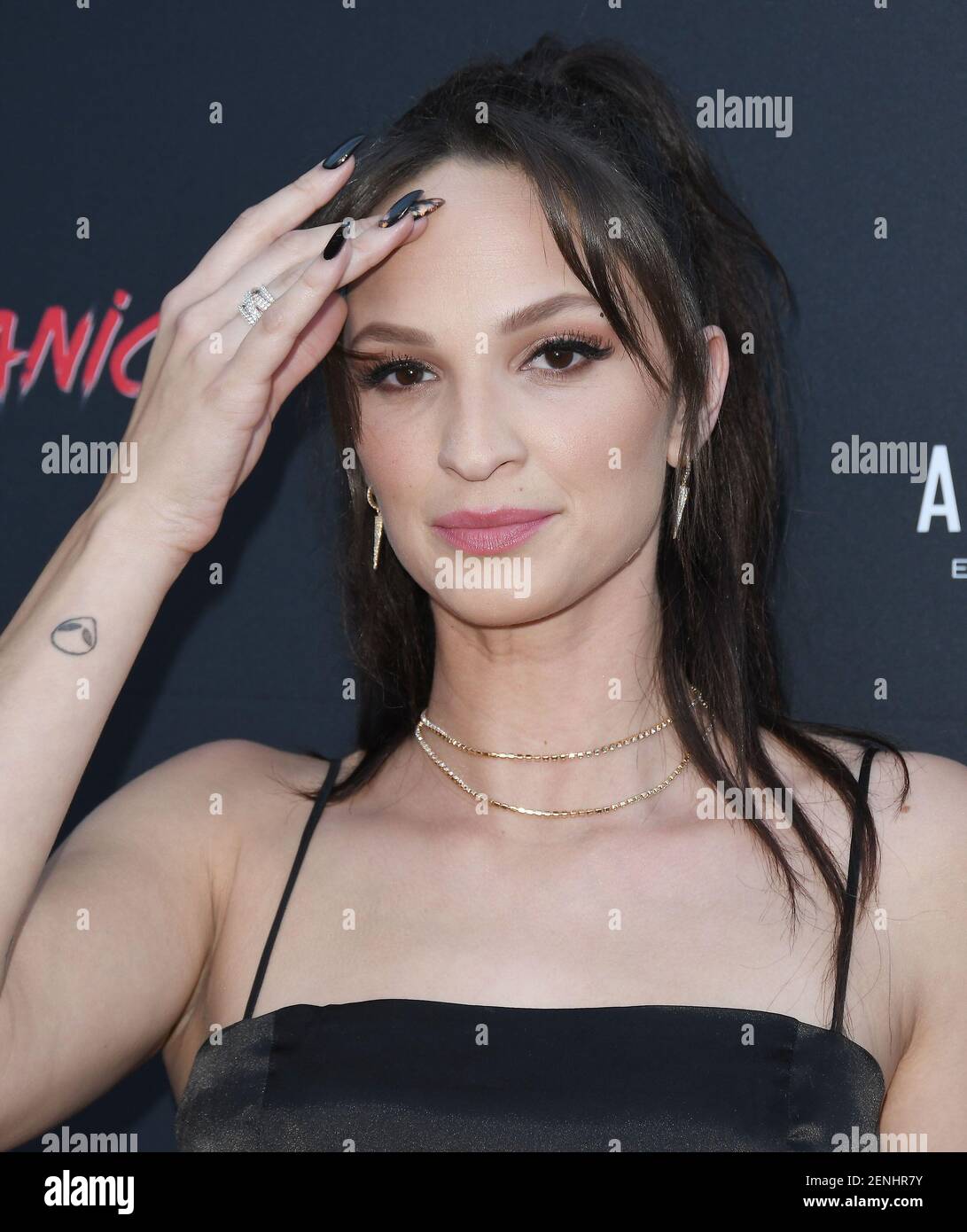 Ruby Modine arrives at the SATANIC PANIC Los Angeles Premiere held at ...