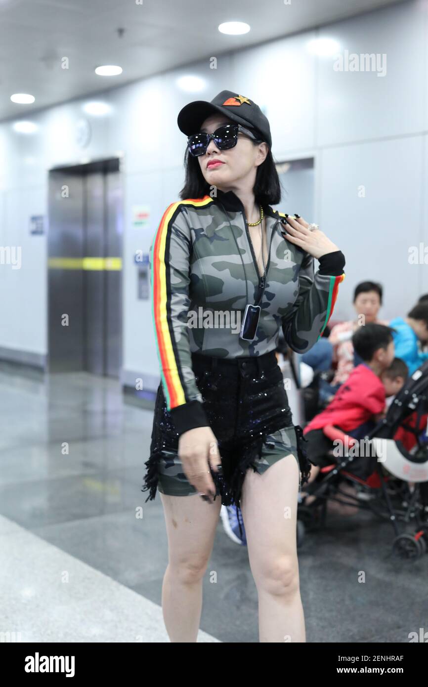 Canadian actress and restauratrice Christy Chung arrives at the Beijing ...