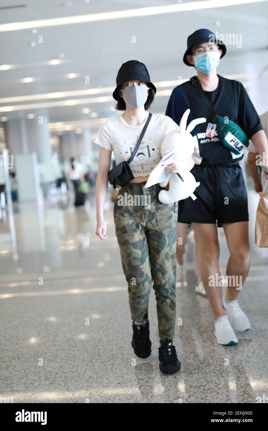Chinese actress Zhang Xueying, also known as Sophie Zhang, arrives at ...