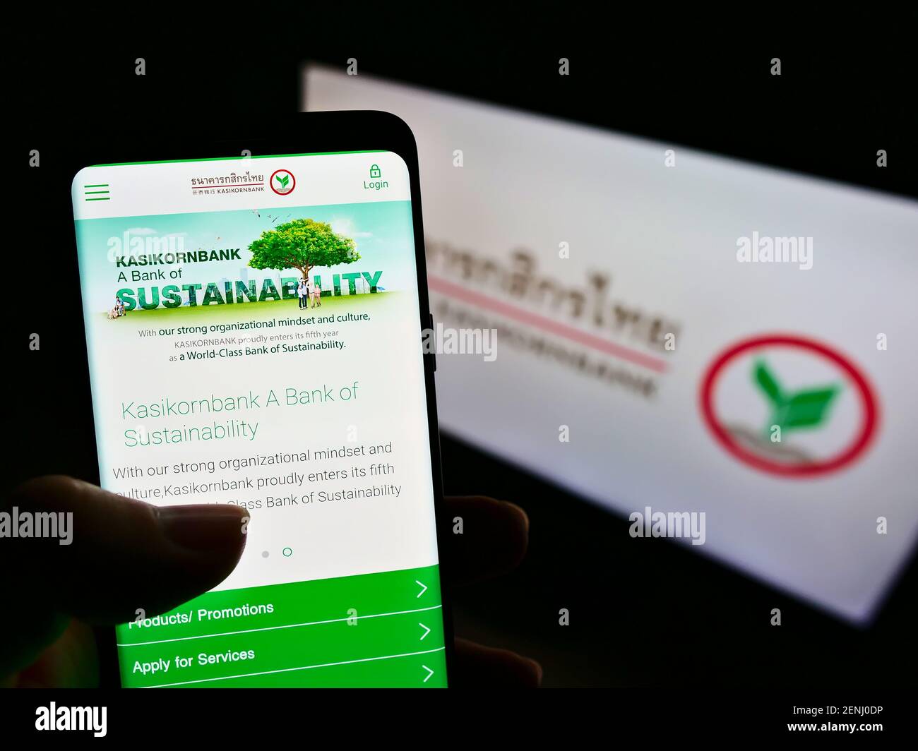 Kasikornbank logo hi-res stock photography and images - Alamy