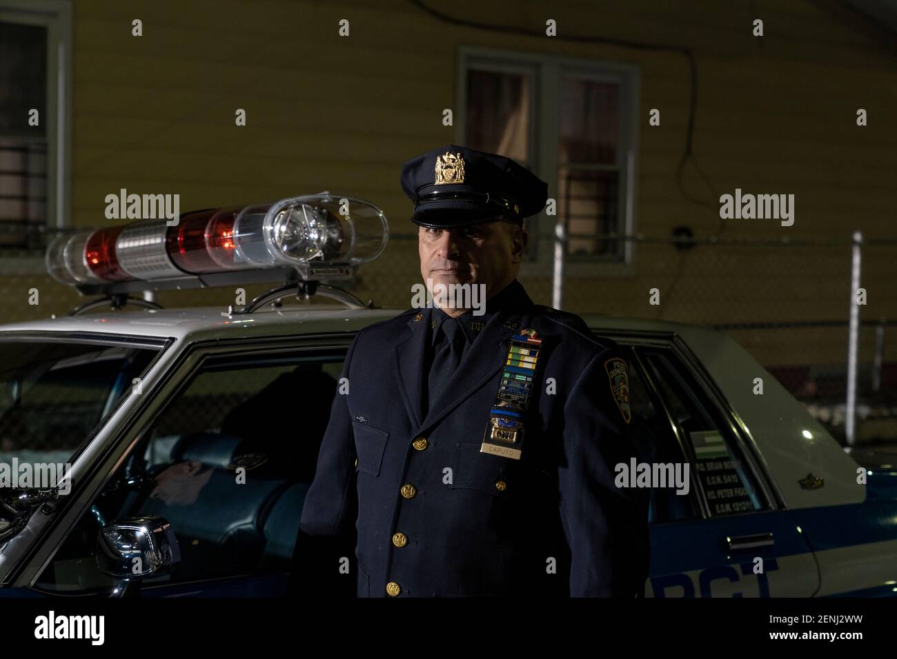 New York, NY - February 26, 2021: Detective Caputo stands next to ...