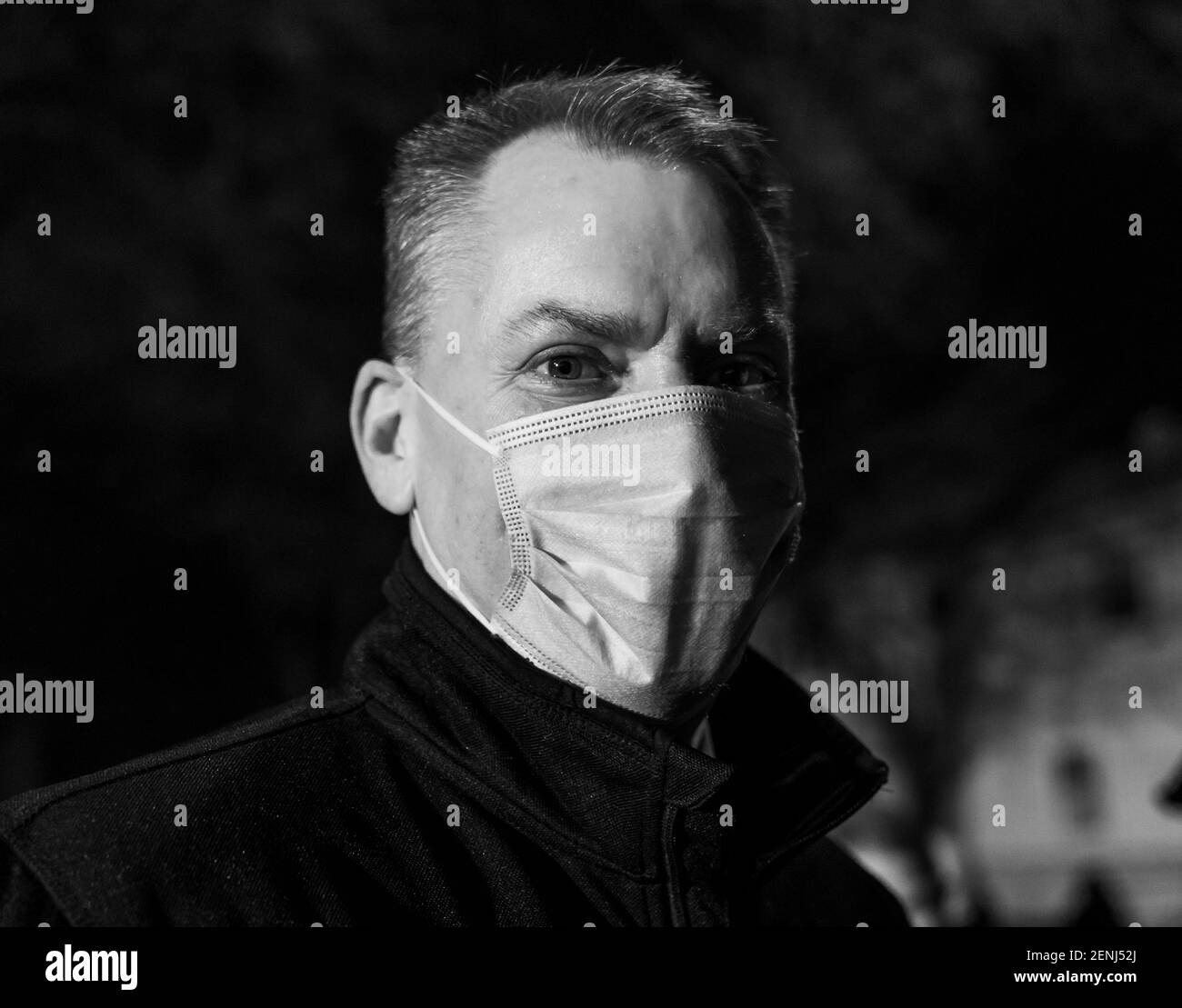 Street vigil Black and White Stock Photos & Images - Alamy