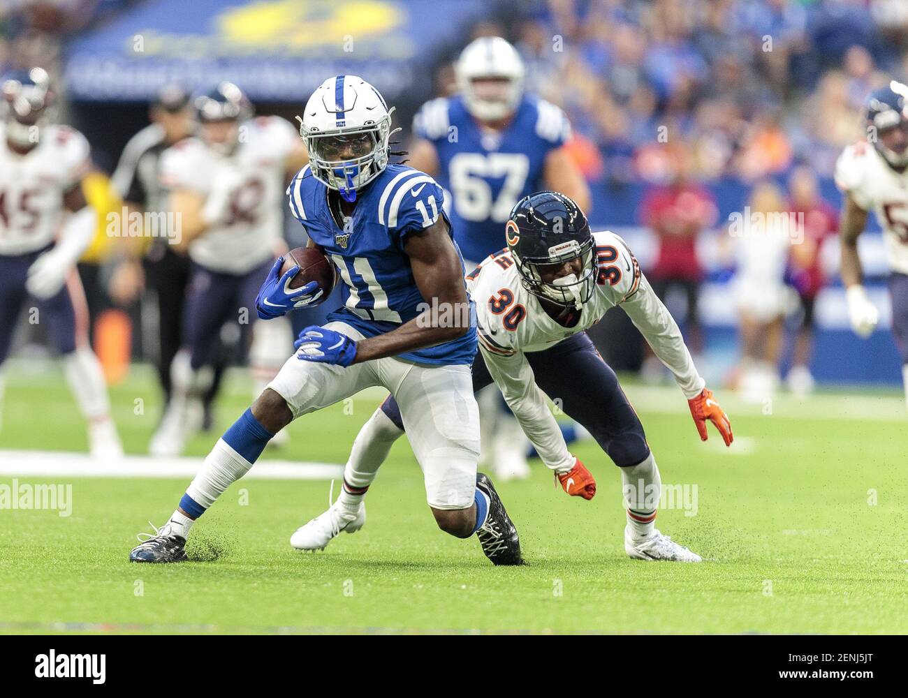 August 24, 2019: Indianapolis Colts wide receiver Deon Cain (11 ...