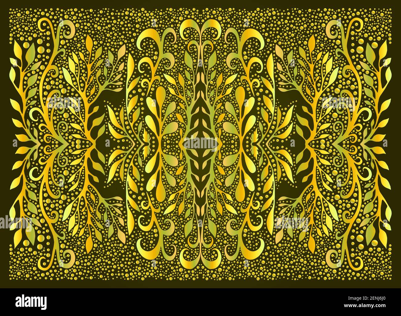 Fractal of branches Stock Vector Images - Alamy