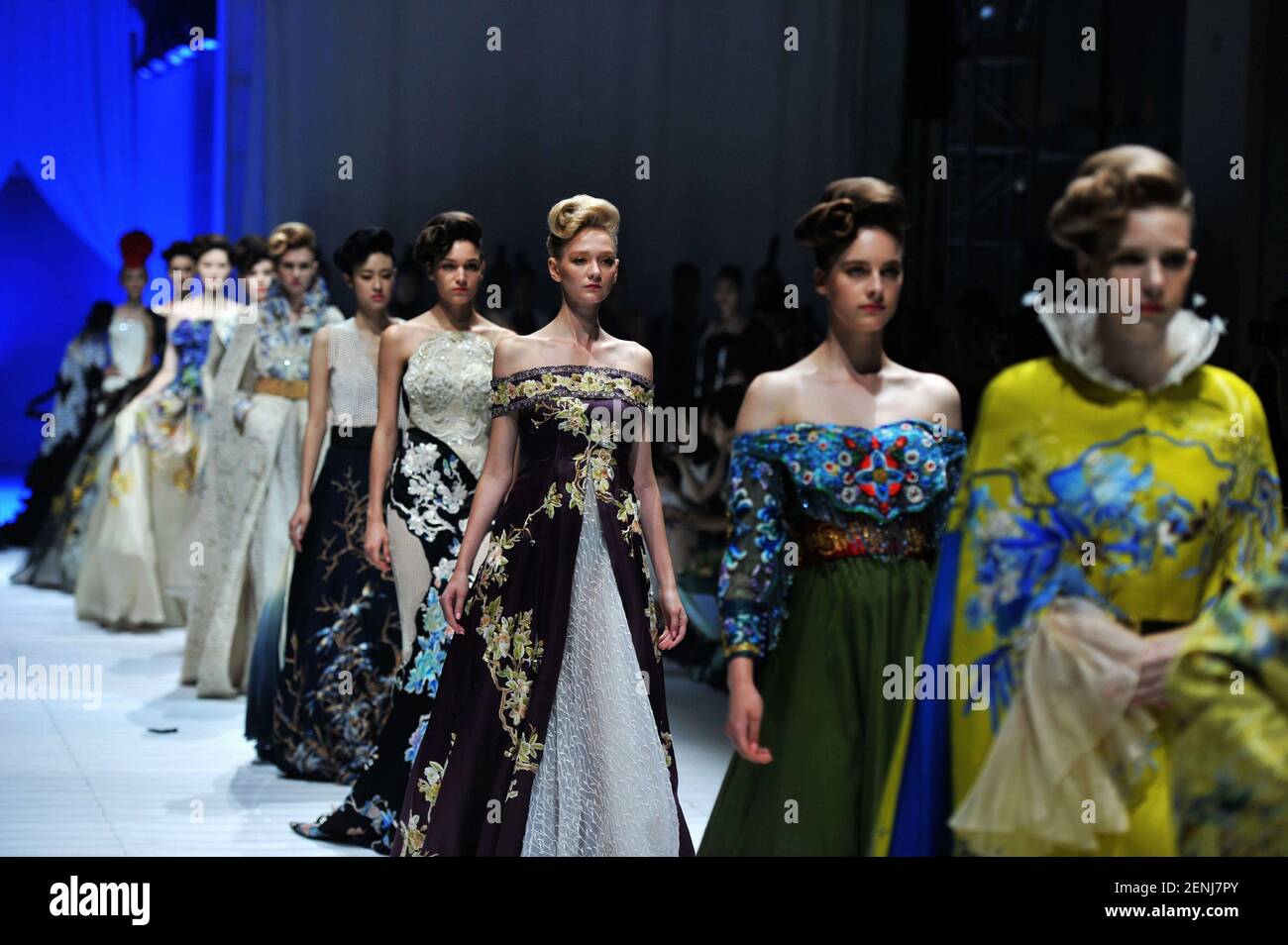 Shandong ,CHINA-On August 25, 2019 Qingdao international film and ...