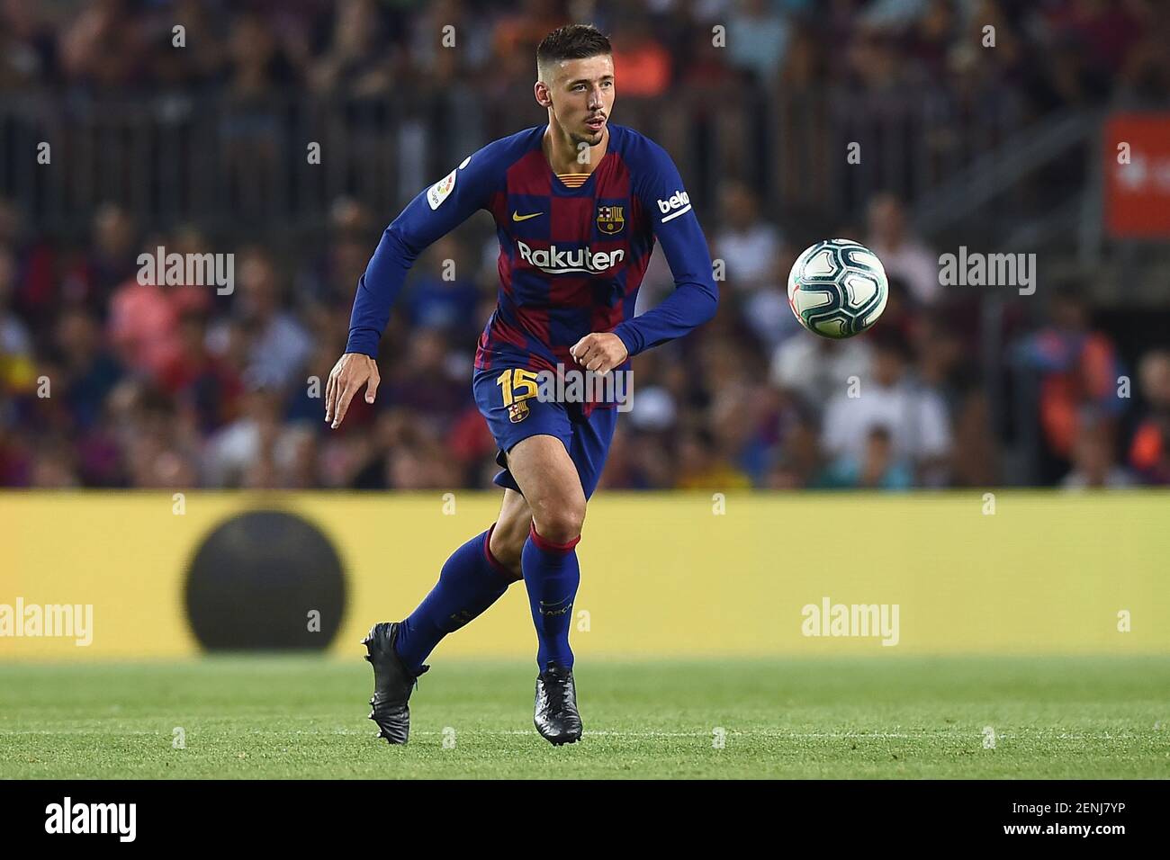 Clement Lenglet of FC Barcelona (Photo by pressinphoto/Sipa USA Stock ...