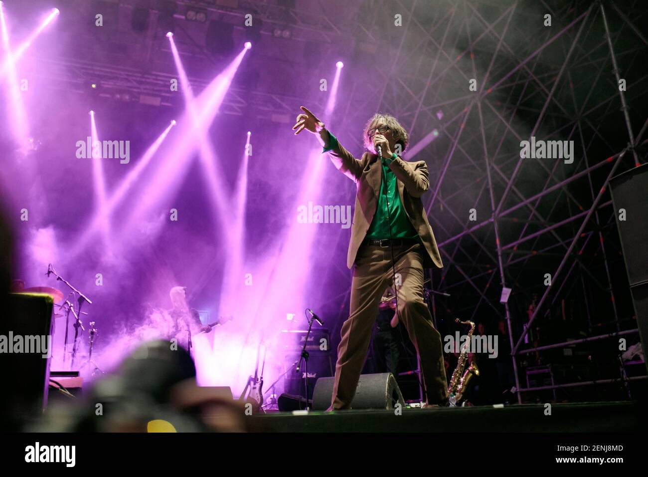 The singer of the band Pulp, Jarvis Cocker, performs a solo show named ...