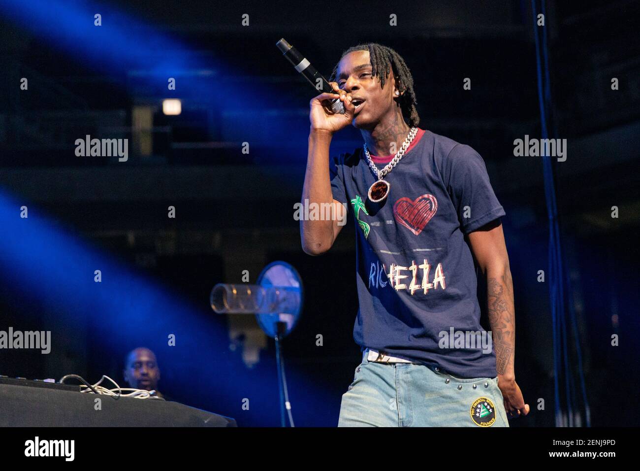 Polo G (Taurus Tremani Bartlett) during the WGCI Summer Jam at Wintrust ...