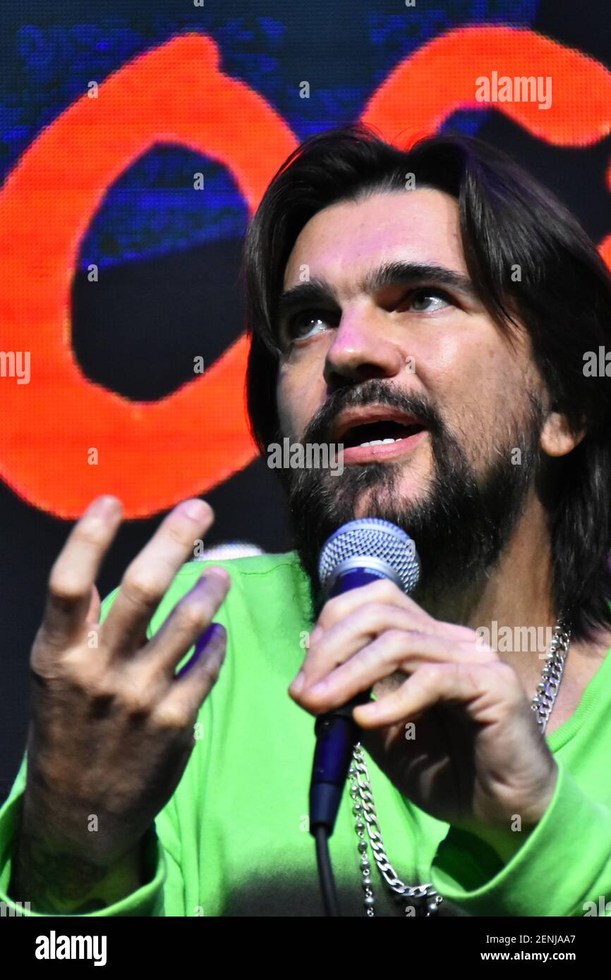 MEXICO CITY, MEXICO - AUGUST 26: Colombian Singer Juanes poses for ...