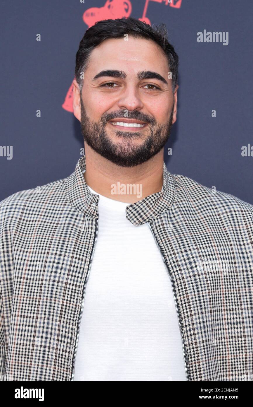 Rafael Francisco arriving on the red carpet at the 2019 MTV Video Music ...