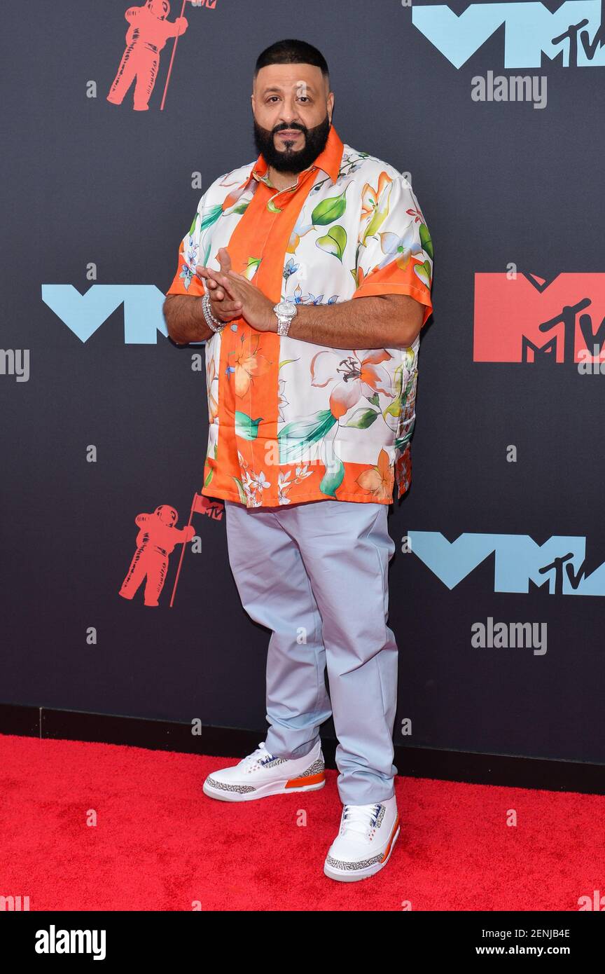 Khaled arriving on the red carpet at the 2019 MTV Video Music Awards ...
