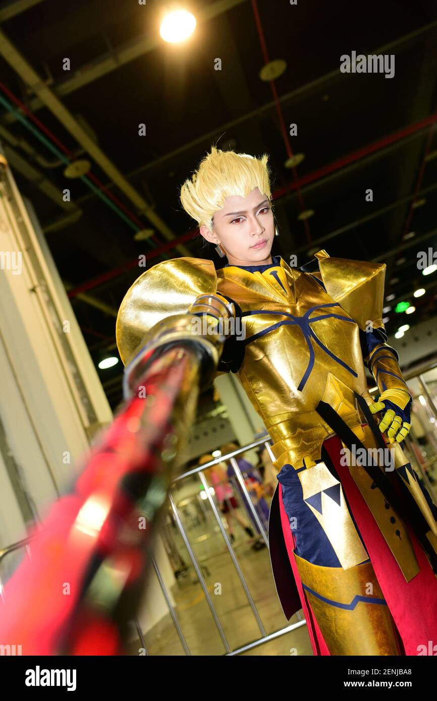 Cosplayers dressing up as characters of popular games and comics steal ...