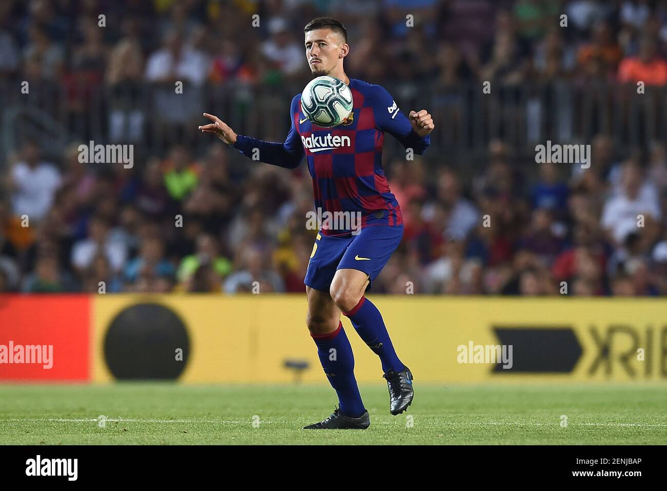 Clement Lenglet of FC Barcelona (Photo by pressinphoto/Sipa USA Stock ...