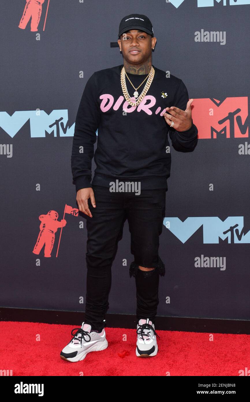 Conceited arriving on the red carpet at the 2019 MTV Video Music Awards ...