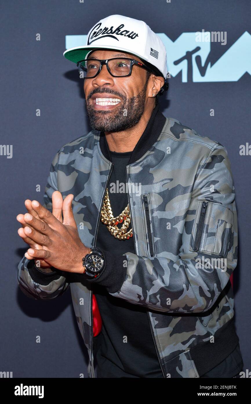 Redman arriving on the red carpet at the 2019 MTV Video Music Awards ...