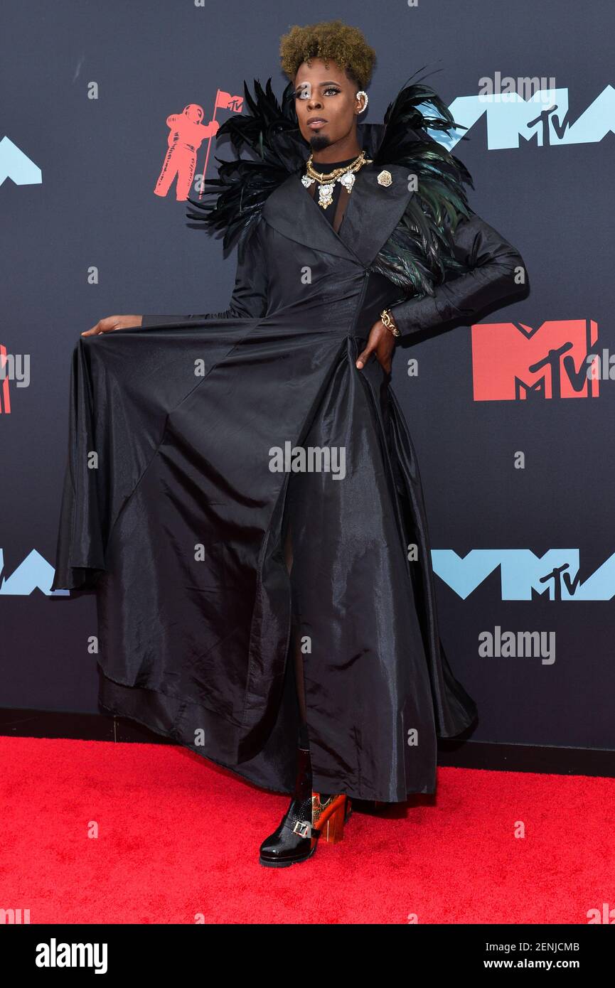 Prince Derek Doll arriving on the red carpet at the 2019 MTV Video ...